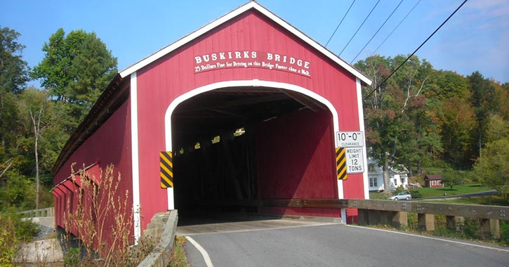 6 Road Trip-Worthy Covered Bridges Near the Adirondacks