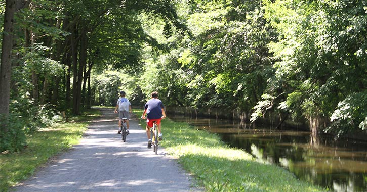 Find Bike Trail Rides & Places to Explore Just Outside the Adirondacks