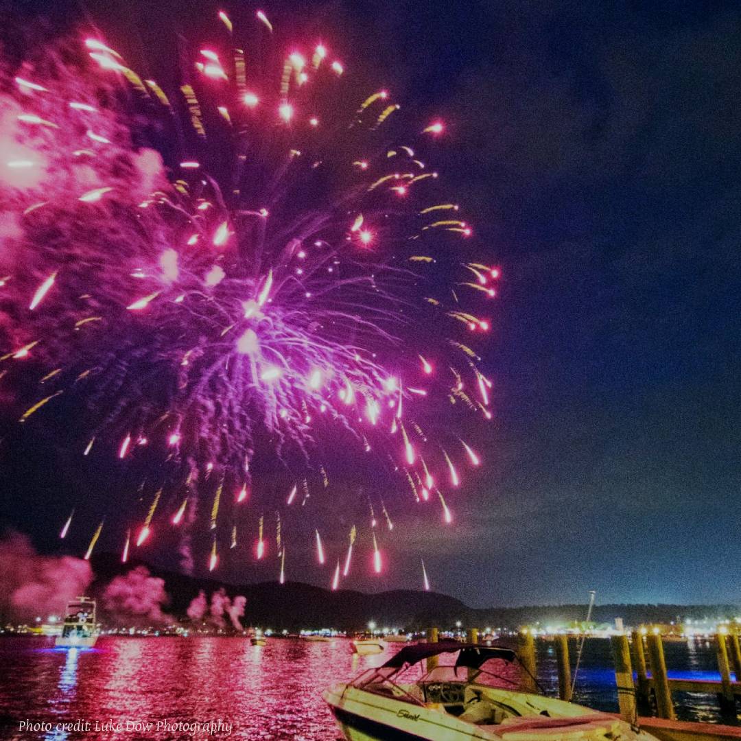Attend Fantastic Fireworks Displays in the Adirondacks