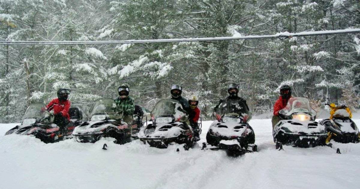 Experience Snowmobile Season in the Adirondacks This Winter